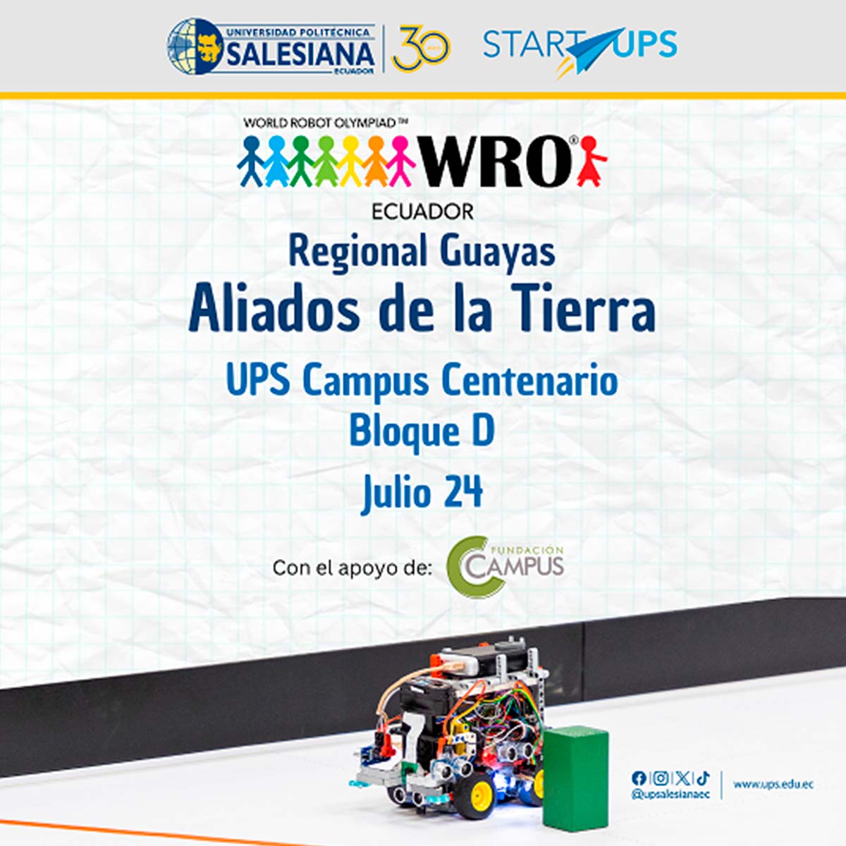 World Robot Olympiad- Aliados de la Tierra - UPS